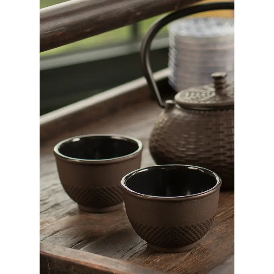 Cast Iron Brown Cup – VagabondVintage