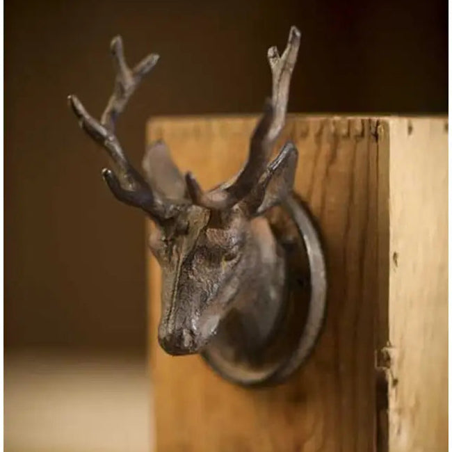 Cast Iron Mounted Buck – VagabondVintage