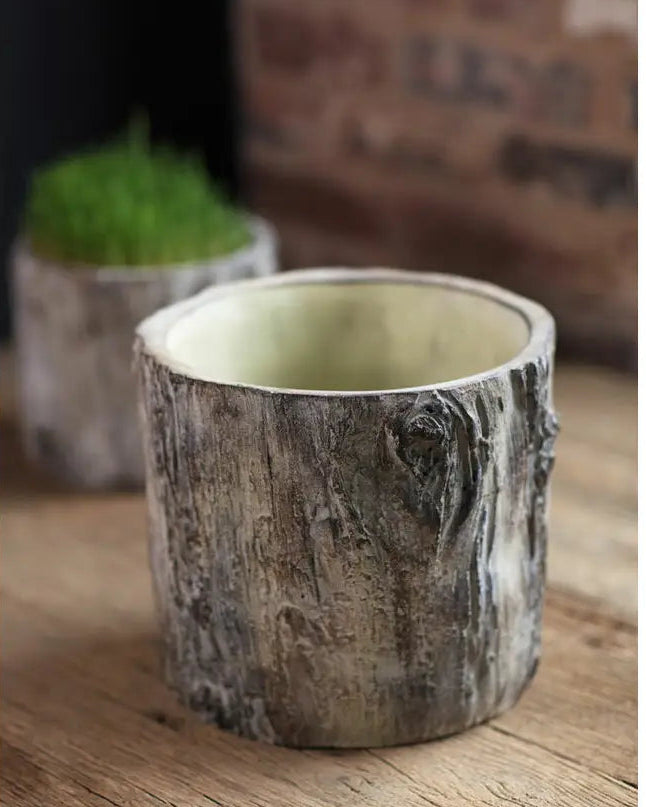 Tree Trunk Planter – VagabondVintage